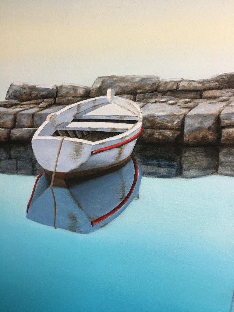 Frane Mlinar - "Karina" Oil on Canvas by Frane Mlinar at 1stDibs