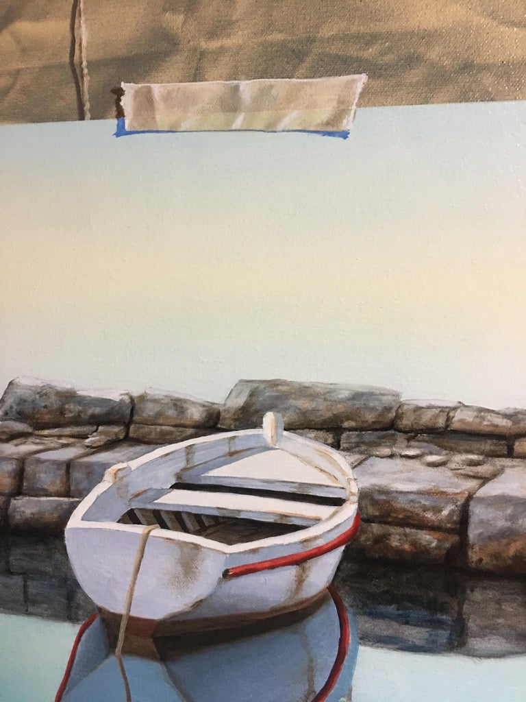 Frane Mlinar - "Karina" Oil on Canvas by Frane Mlinar at 1stDibs