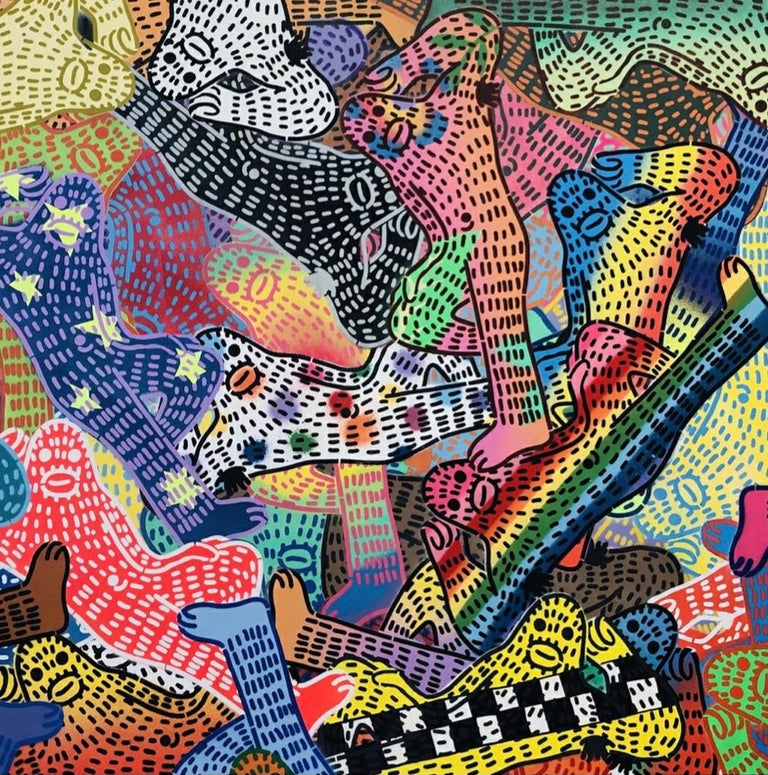 Frank Ape - Psychedelic Kaleidoscope of Sassy For Sale at 1stDibs