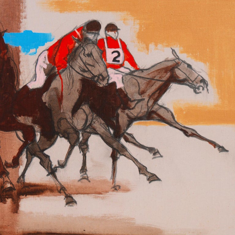 Frank Ashley - 'Steeplechase, Los Altos Hunt', St. Martin's School ...