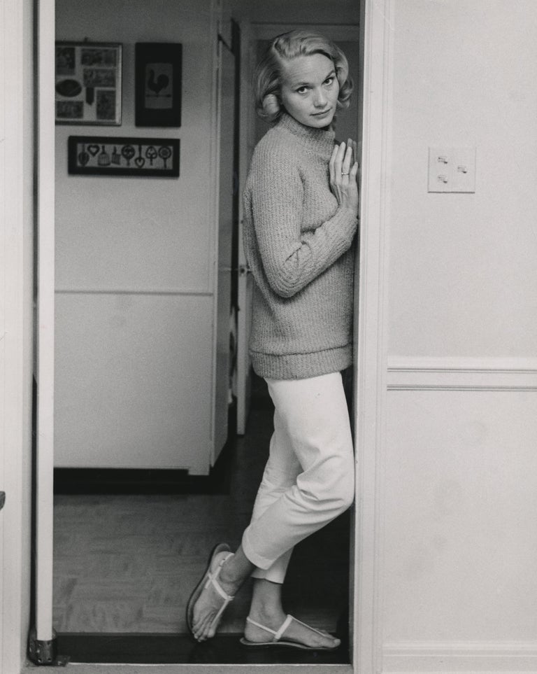 Frank Bez - Eva Marie Saint Posed in Doorway Fine Art Print For Sale at ...