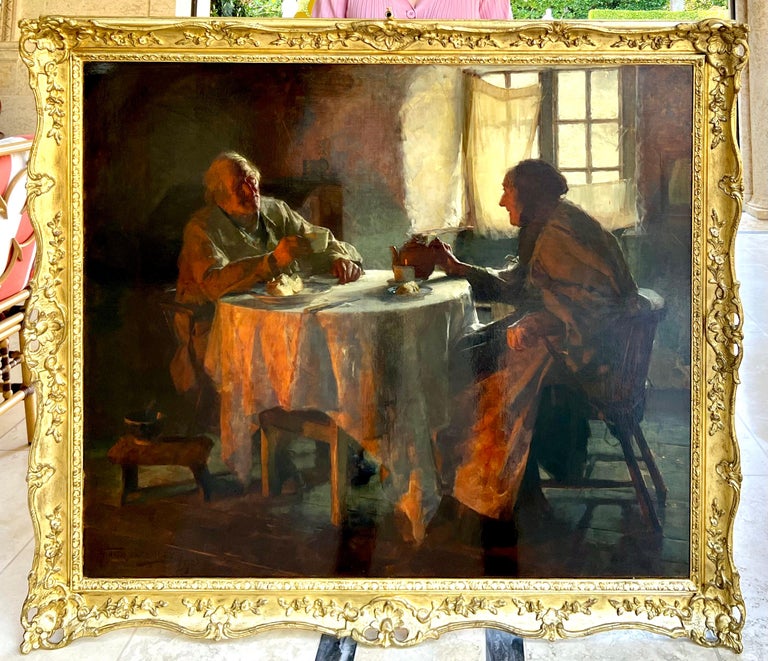 Frank Bramley - Tea Time For Sale at 1stDibs
