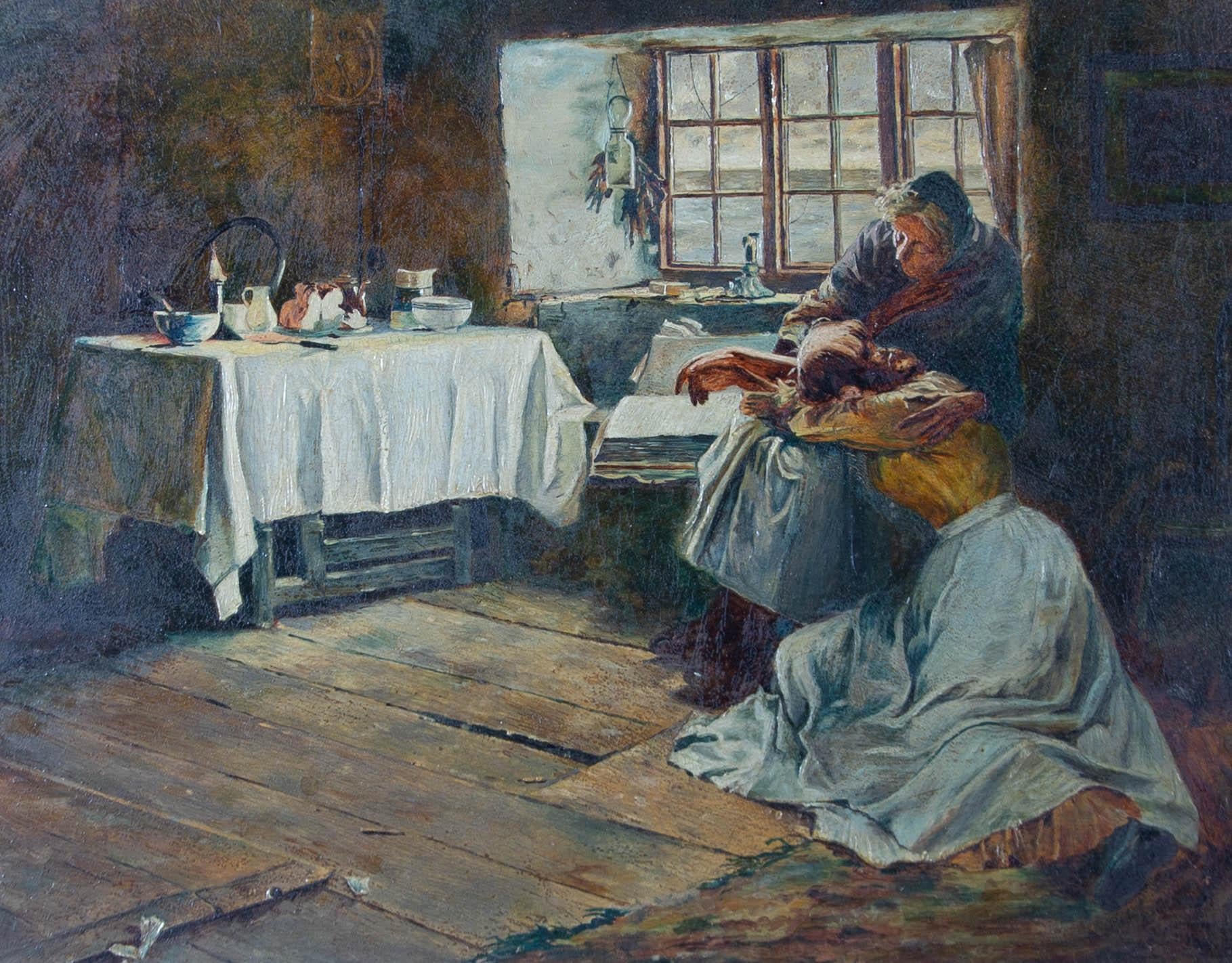 After Frank Bramley RA (1857-1915) - Early 20th Century Oil, A Hopeless ...