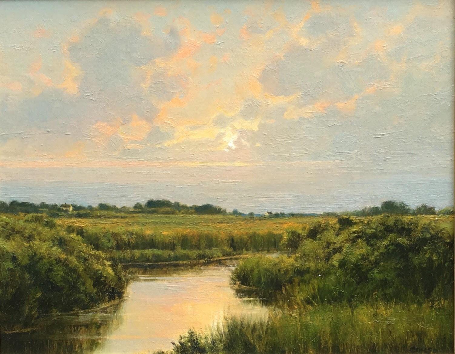 Frank Corso - Moonlit Pathway For Sale at 1stDibs