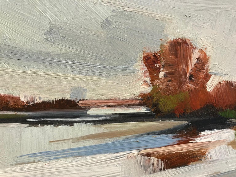 Frank Dekkers - ''Winter Landscape'', Contemporary Dutch Oil Painting ...