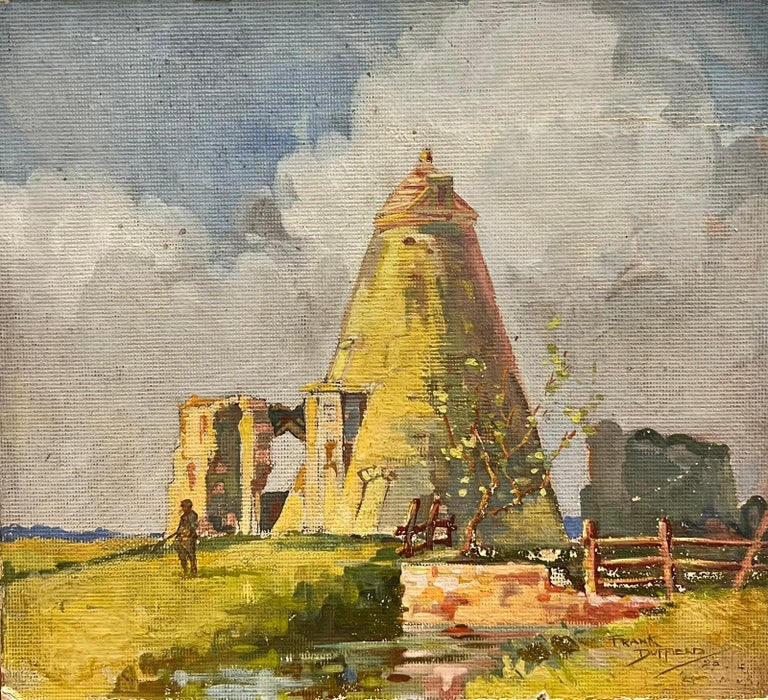 Frank Duffield - British Mid 20th Century Impressionist Painting - man ...