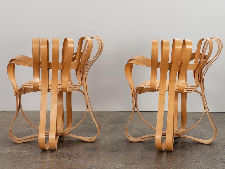 Frank Gehry Cross Check Armchairs For Sale at 1stDibs