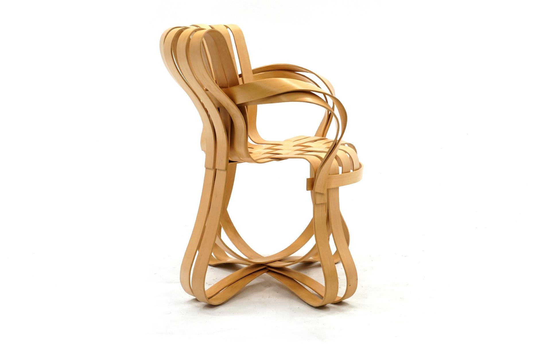 Frank Gehry Cross Check Chair for Knoll, Signed, Immaculate Condition ...