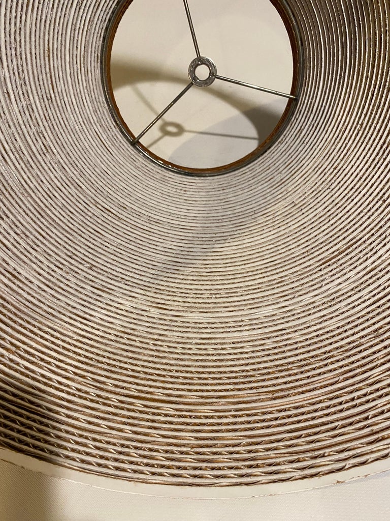 Frank Gehry Easy Edges Corrugated Cardboard Table Lamp Shade For Sale ...