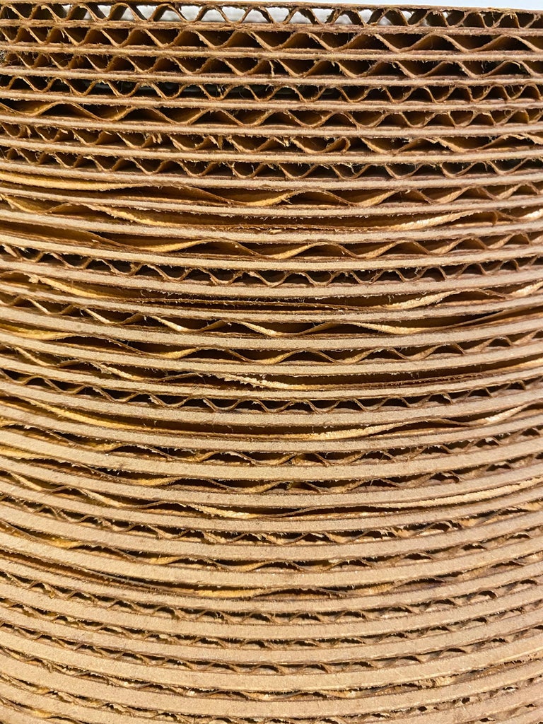 Frank Gehry Easy Edges Corrugated Cardboard Table Lamp Shade For Sale ...