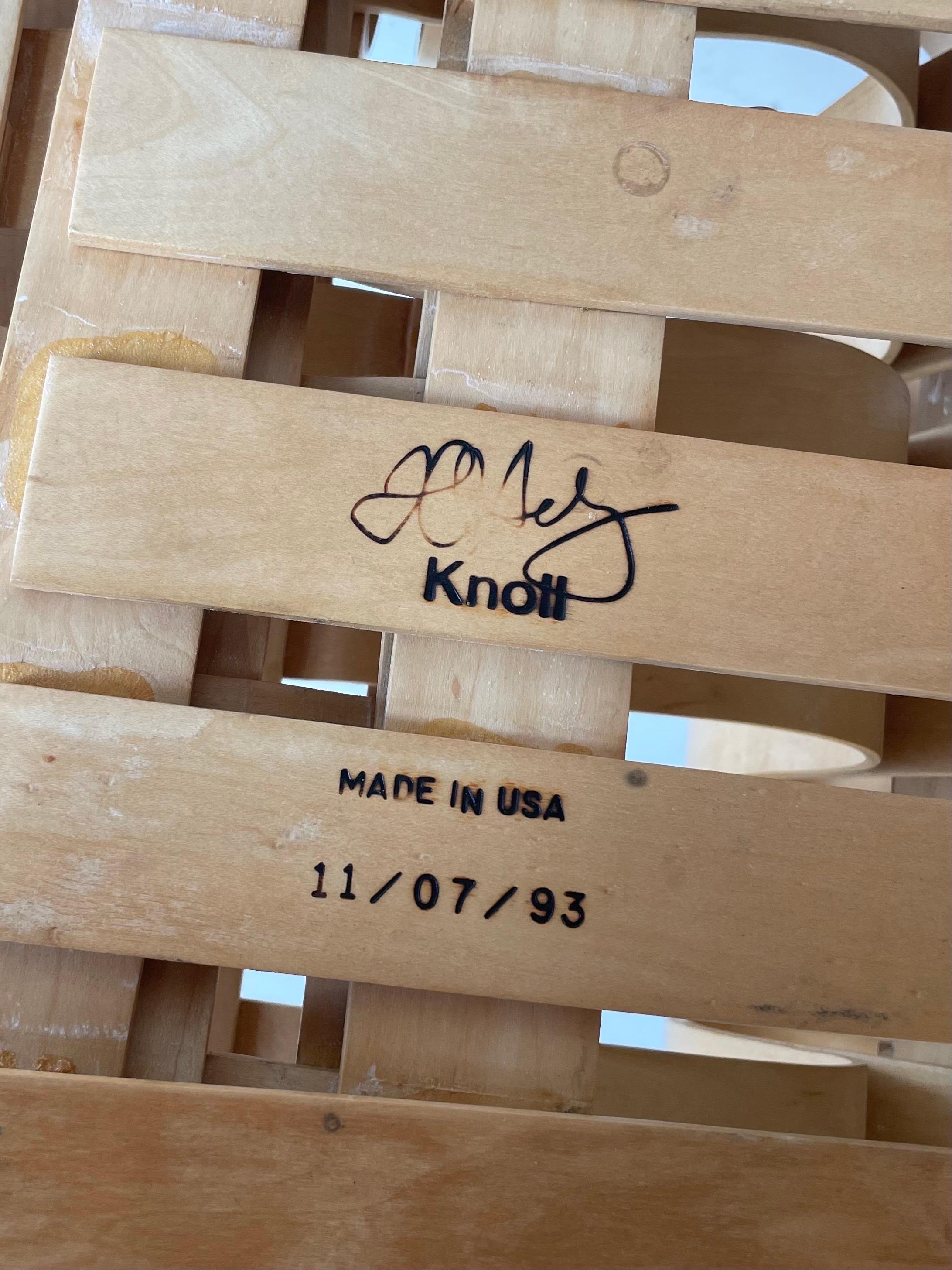 Knoll Frank Gehry Power Play Chair For Sale at 1stDibs