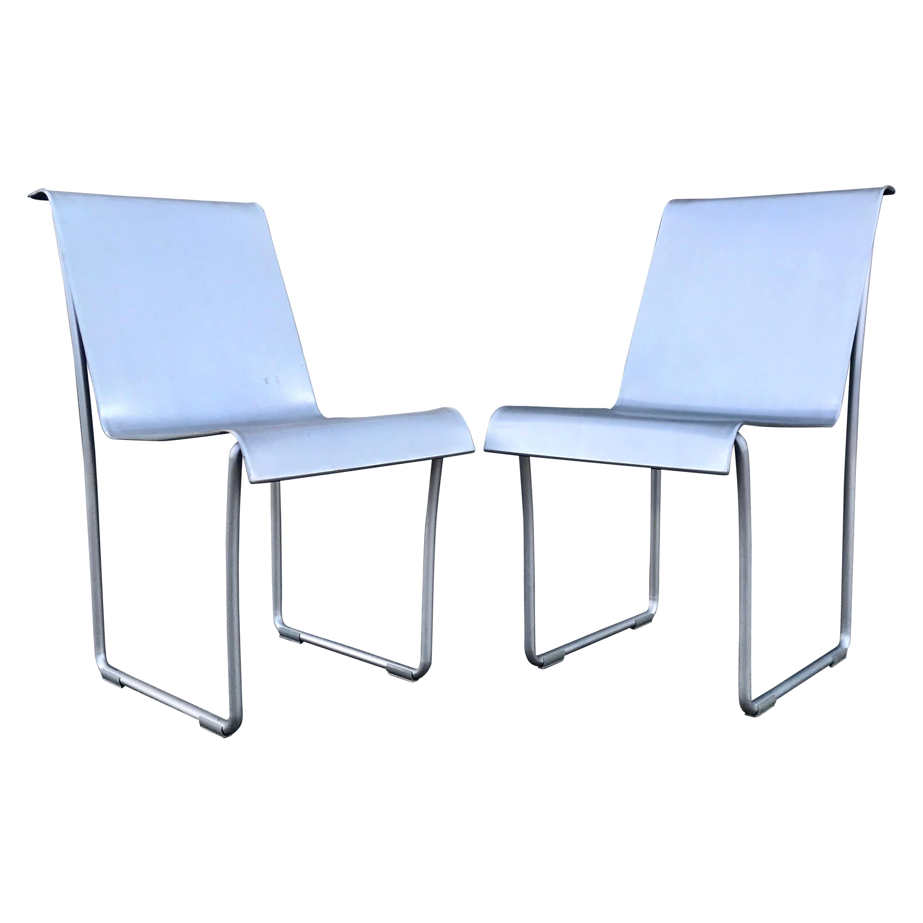 Frank Gehry 'Superlight' Aluminum Chairs at 1stDibs