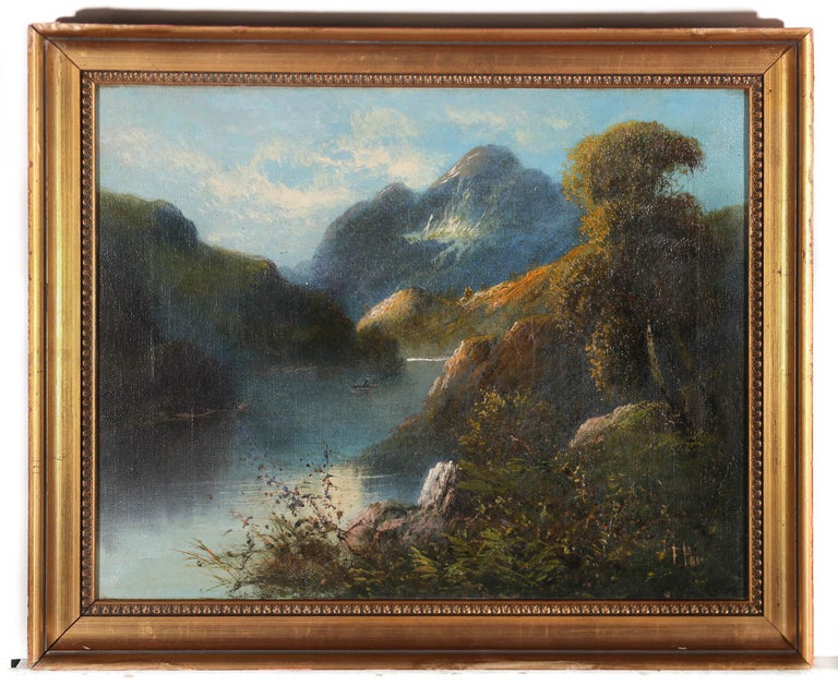 Frank Hider - Frank Hider (1861-1933) - Framed Late 19th Century Oil ...