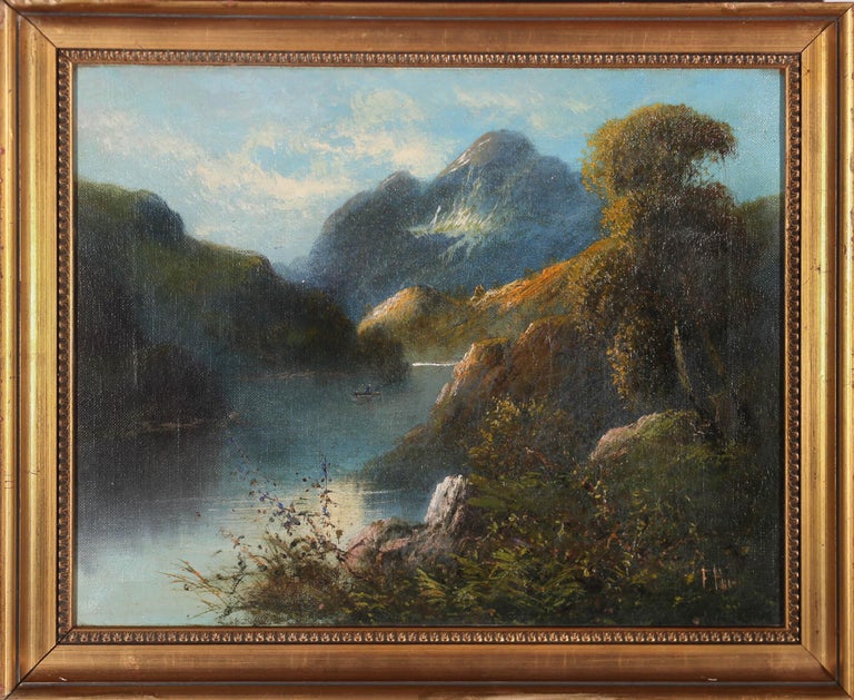 Frank Hider - Frank Hider (1861-1933) - Framed Late 19th Century Oil ...