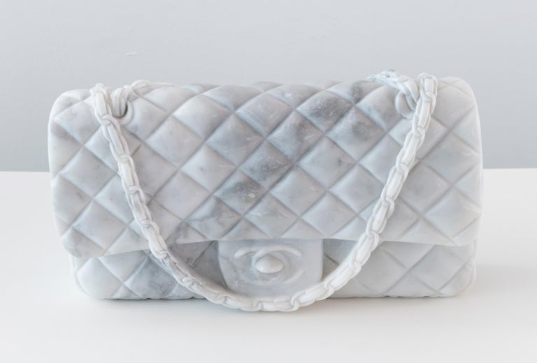 Frank Hollywood - White Marble Chanel Bag / Women''s Fashion / "Amour ...