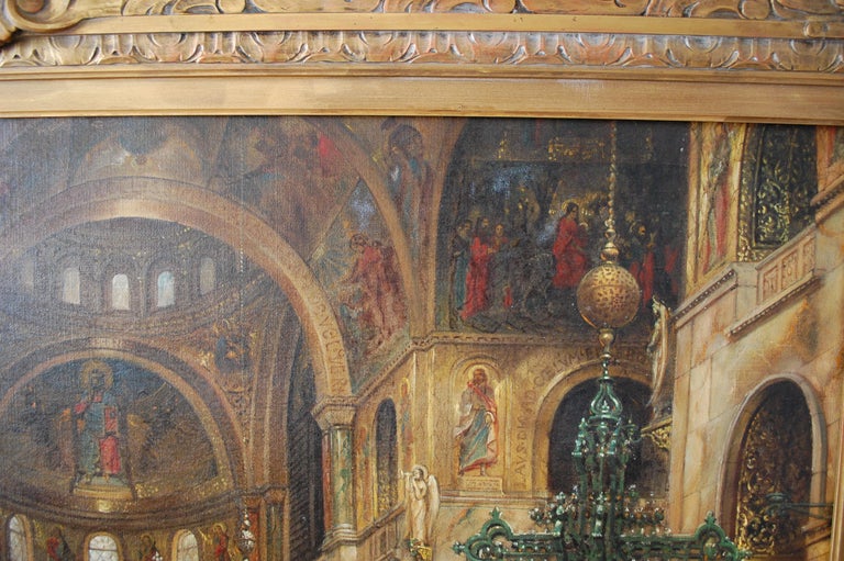 Frank LeBrun Kirkpatrick - Saint Mark's Basilica Interior For Sale at ...