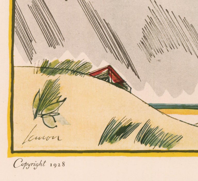 Frank Lemon - The Wright Brothers at Kitty Hawk For Sale at 1stDibs