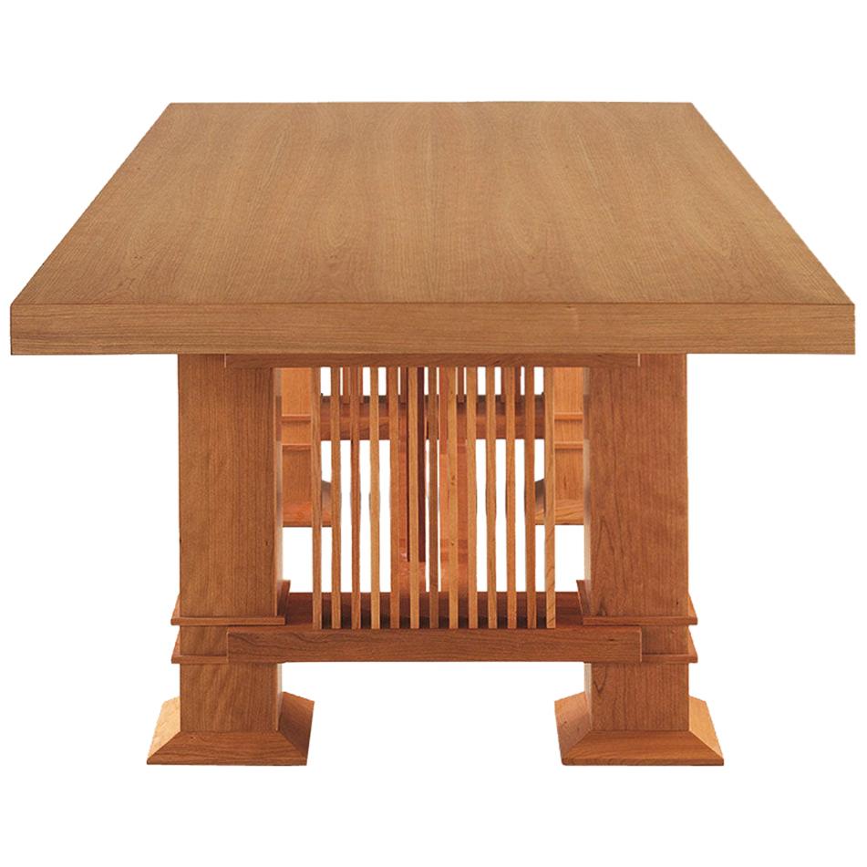 Frank Lloyd Wright Black Cherry Meyer May Desk 1908, Cassina Table 6109 ...