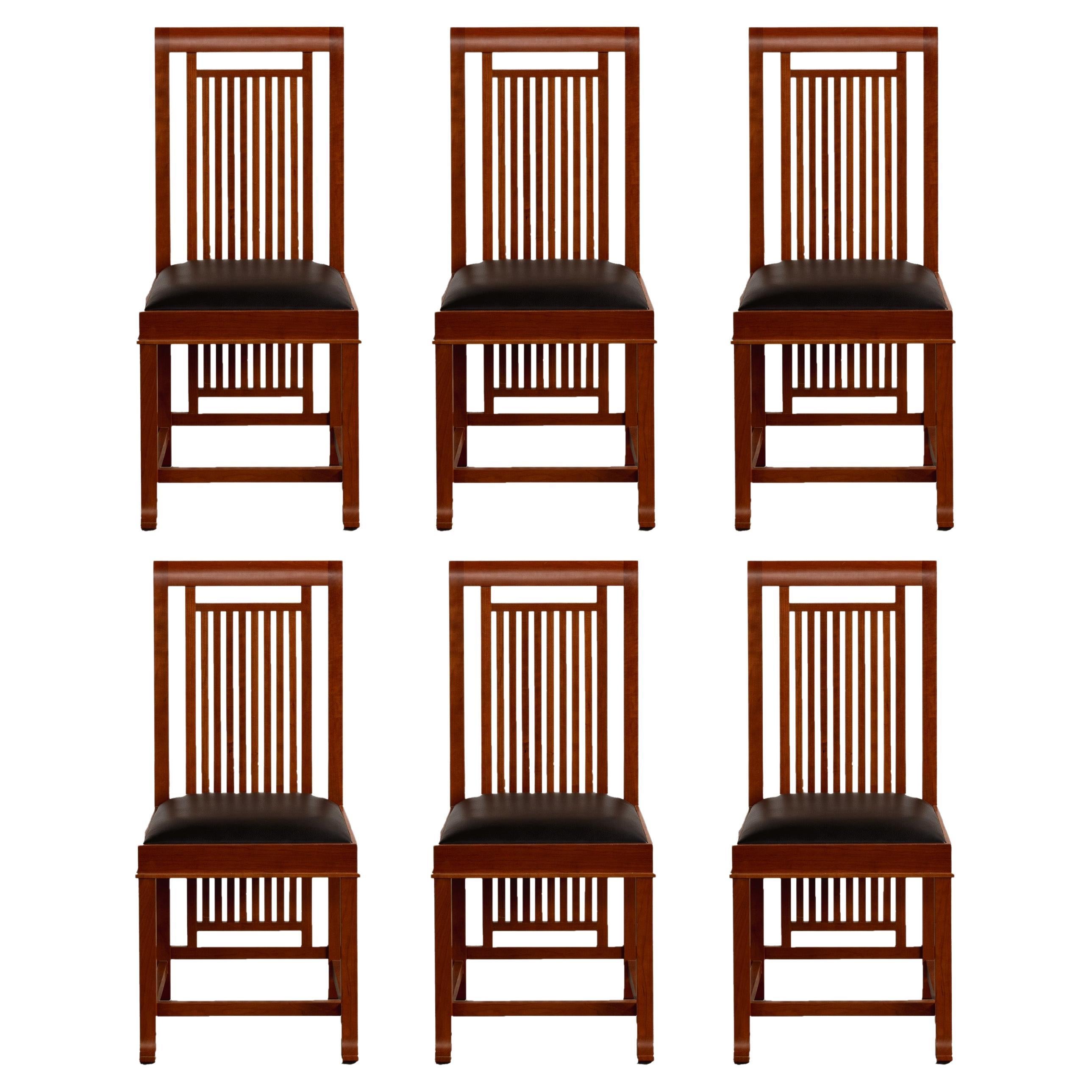 Frank Lloyd Wright "Robie" Chairs for Cassina, 1986, Set of 2 at ...