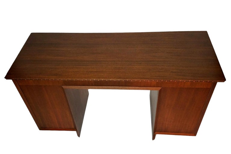 Frank Lloyd Wright for Heritage Henredon Taliesin Mahogany Desk 1955/56 ...