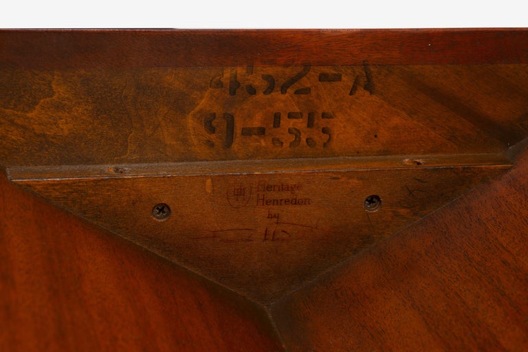 Frank Lloyd Wright Iconic Triangular End Tables For Sale at 1stDibs