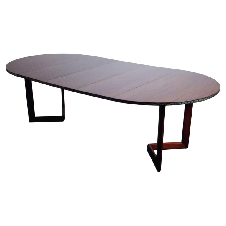 Frank Lloyd Wright Mahogany Dining Table Taliesin Heritage Henredon ...