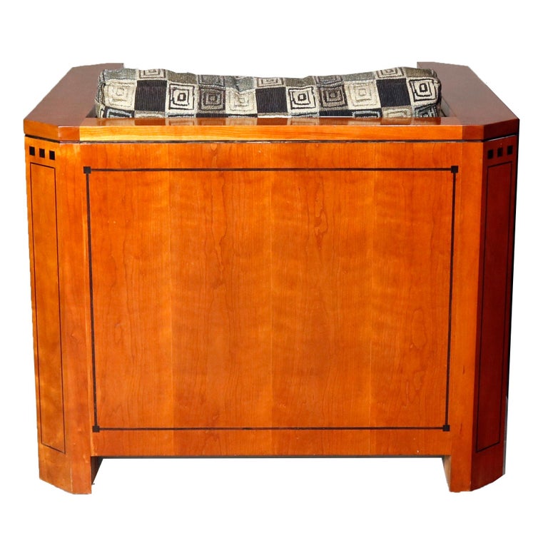 Frank Lloyd Wright Prairie School Arts and Crafts Style Cherry Cube ...