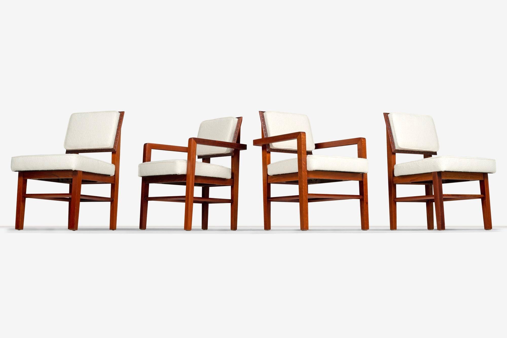 Frank Lloyd Wright, Set of Ten Taliesin Dining Chairs , 1955 For Sale ...