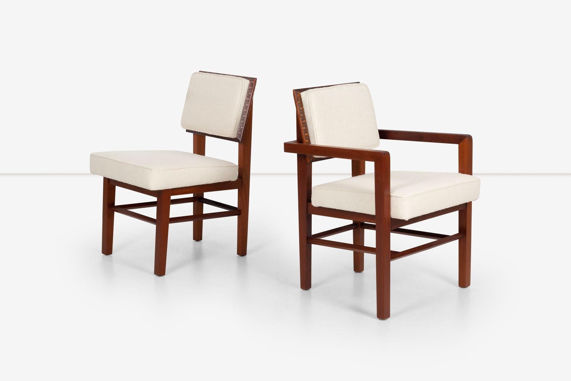 Frank Lloyd Wright, Set of Ten Taliesin Dining Chairs , 1955 For Sale ...