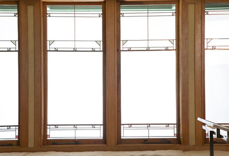 Frank Lloyd Wright Stained Glass Window "Northome House” LightScreen ...