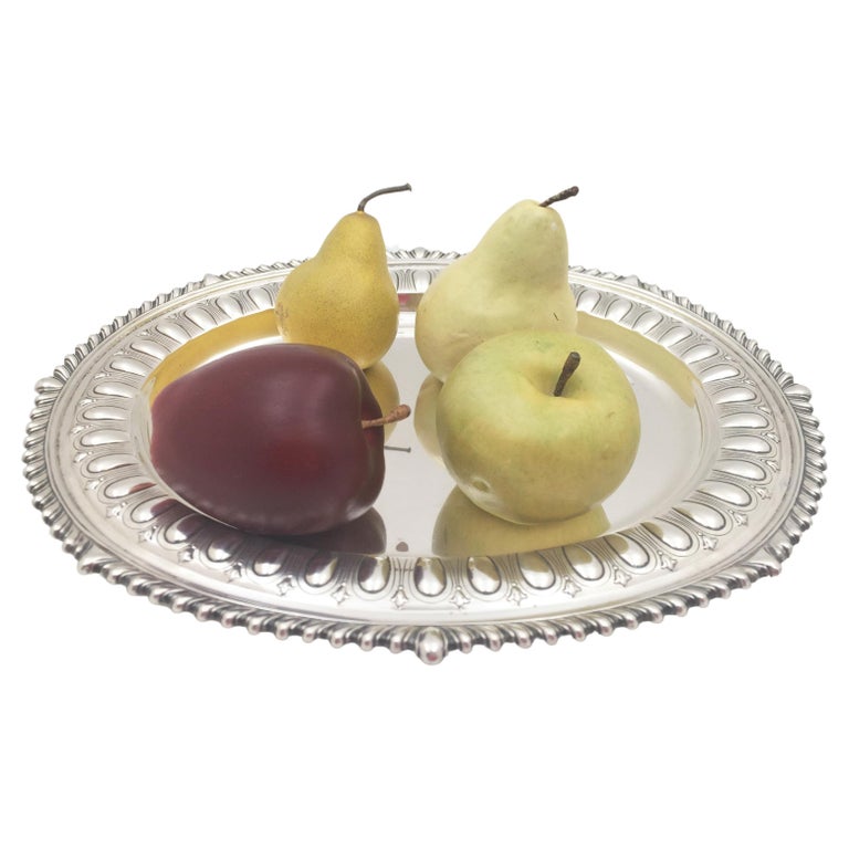 Frank M. Whiting Sterling Silver Oval Platter / Serving Dish Plate For ...