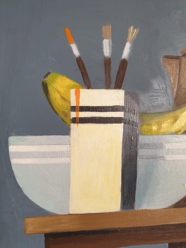 Frank McLean Docherty - 'Bon Appetit!'. Surrealist Acrylic on Canvas ...