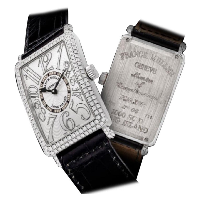 Frank Muller 18 Karat Diamond Watch For Sale at 1stDibs | frank muller ...