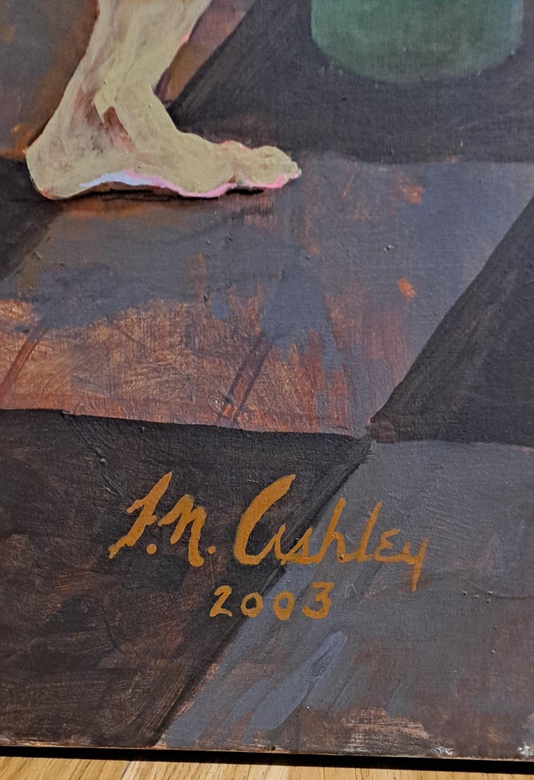 Frank Nelson Ashley - Monumental Original Painting by Frank Ashley ...