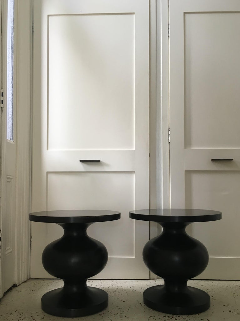 Frank Noir, Ebonized Side Table by Wende Reid - original, organic ...