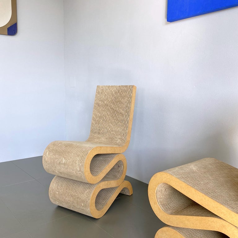 Frank O. Gehry Easy Edges "Wiggle" Chairs, 1980s, USA at 1stDibs ...