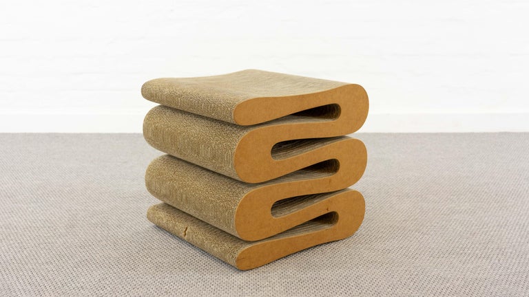Frank O. Gehry Wiggle Stool, Vitra, 1990s For Sale at 1stDibs