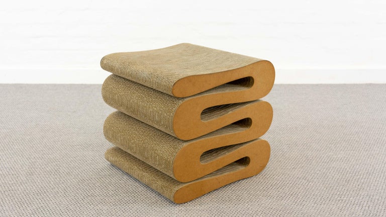 Frank O. Gehry Wiggle Stool, Vitra 90s at 1stDibs
