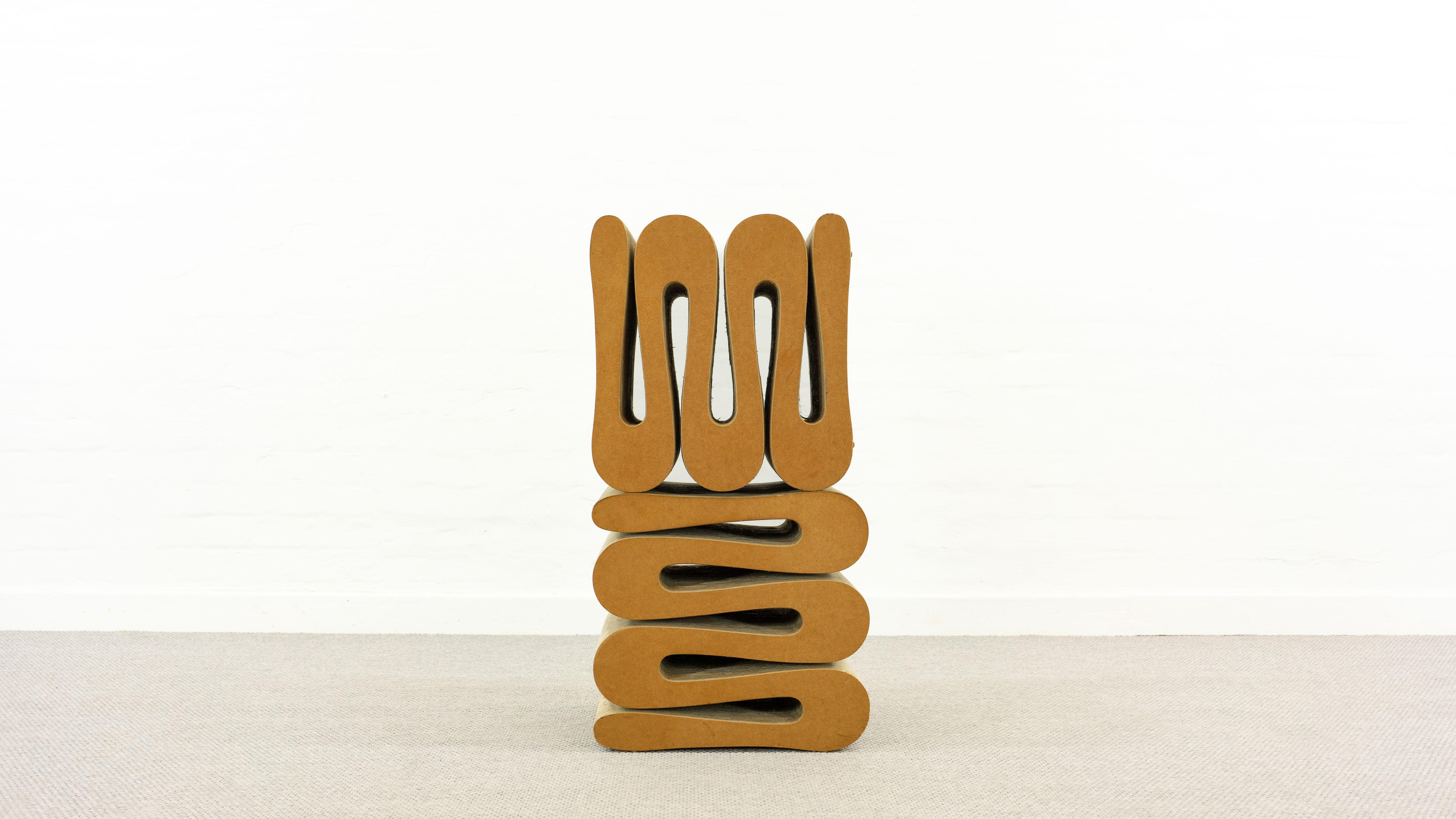 Frank O. Gehry Wiggle Stool, Vitra, 1990s For Sale at 1stDibs | vitra ...