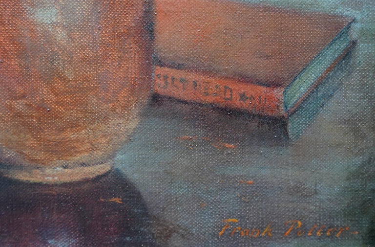 Frank Potter - Still Life of Marigolds and Terracotta Pots - British ...