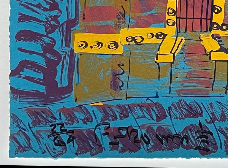 Frank Romero - Breed Street Shul, by Frank Romero at 1stDibs