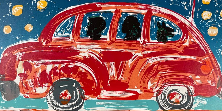 Frank Romero - Starry Night, by Chicano artist Frank Romero For Sale at ...