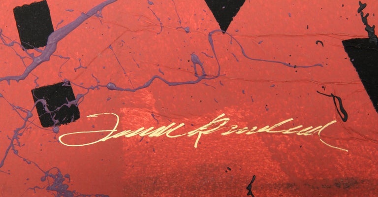 Frank Rowland - Large Abstract Collage by Frank Rowland For Sale at 1stDibs