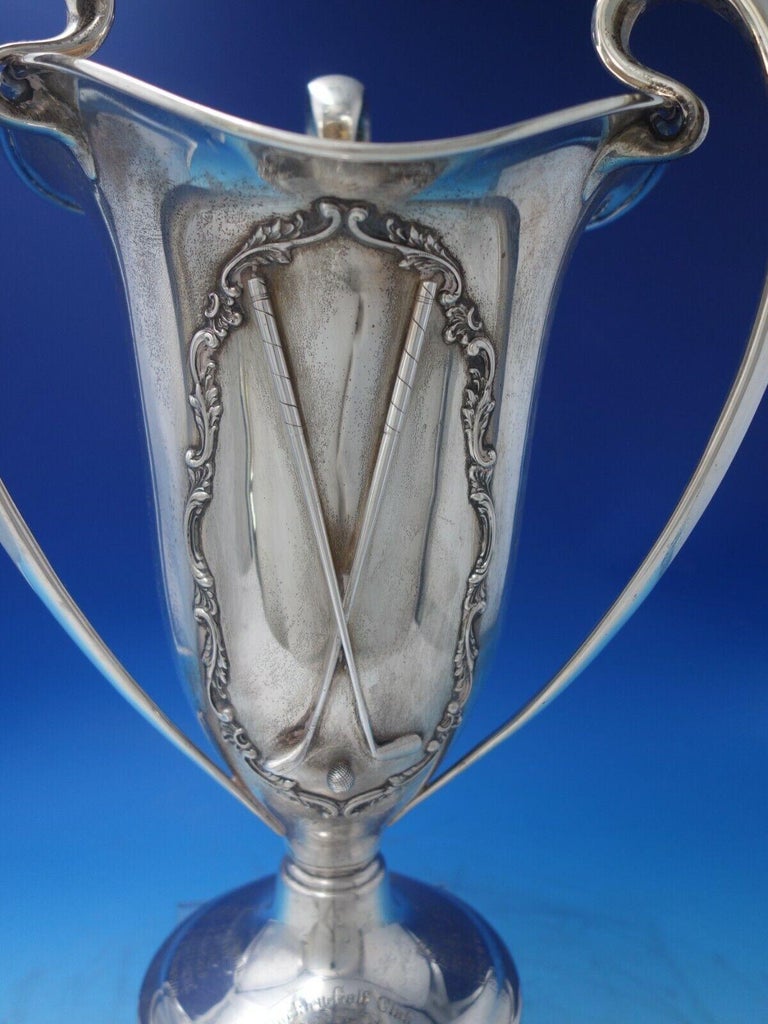 Frank Smith Sterling Silver Golf Club Trophy C.1909-1937 Loving Cup ...