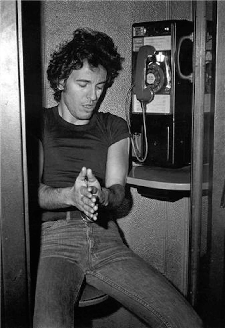 Frank Stefanko - Bruce Springsteen, "The Call," 1978 For Sale at 1stDibs