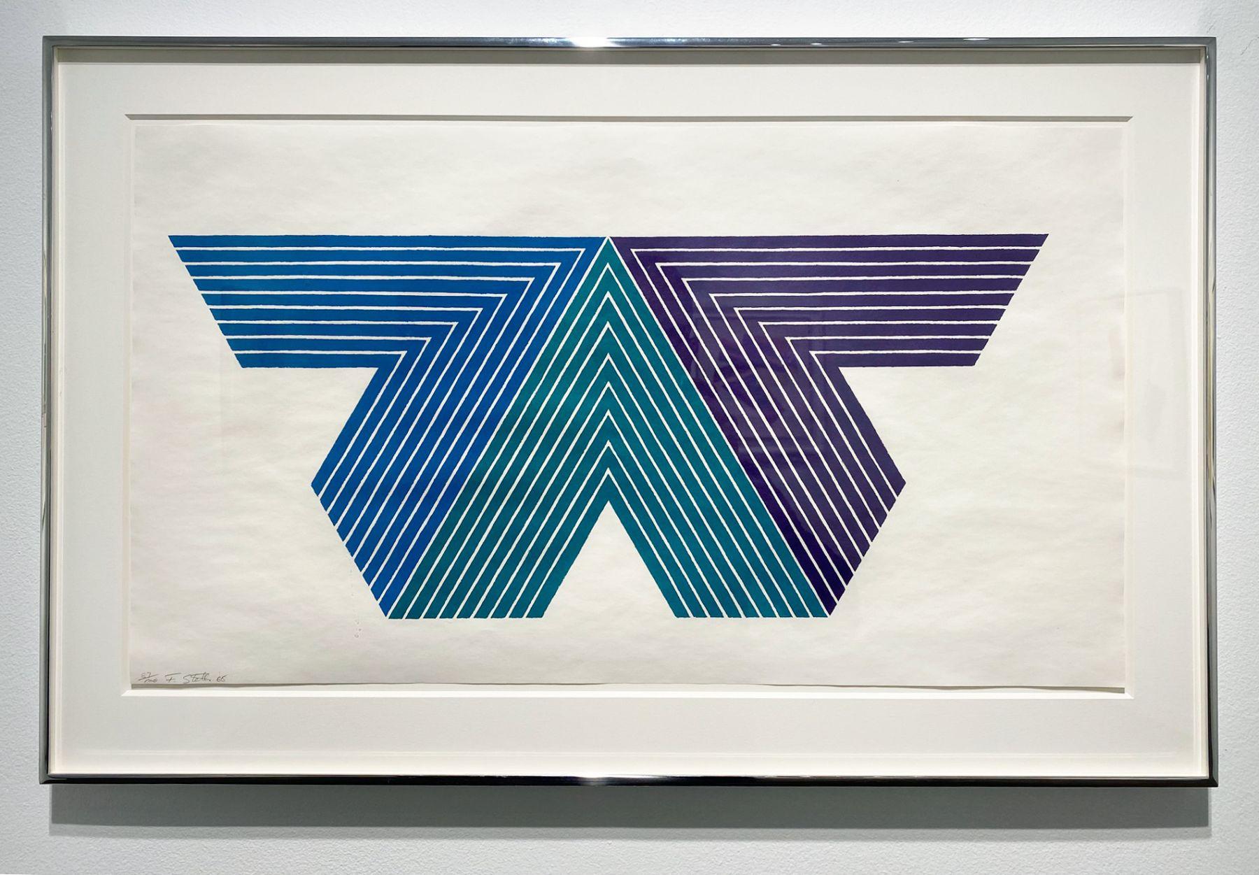 Frank Stella - Frank Stella, Black Series I, Suite of 4 lithographs ...