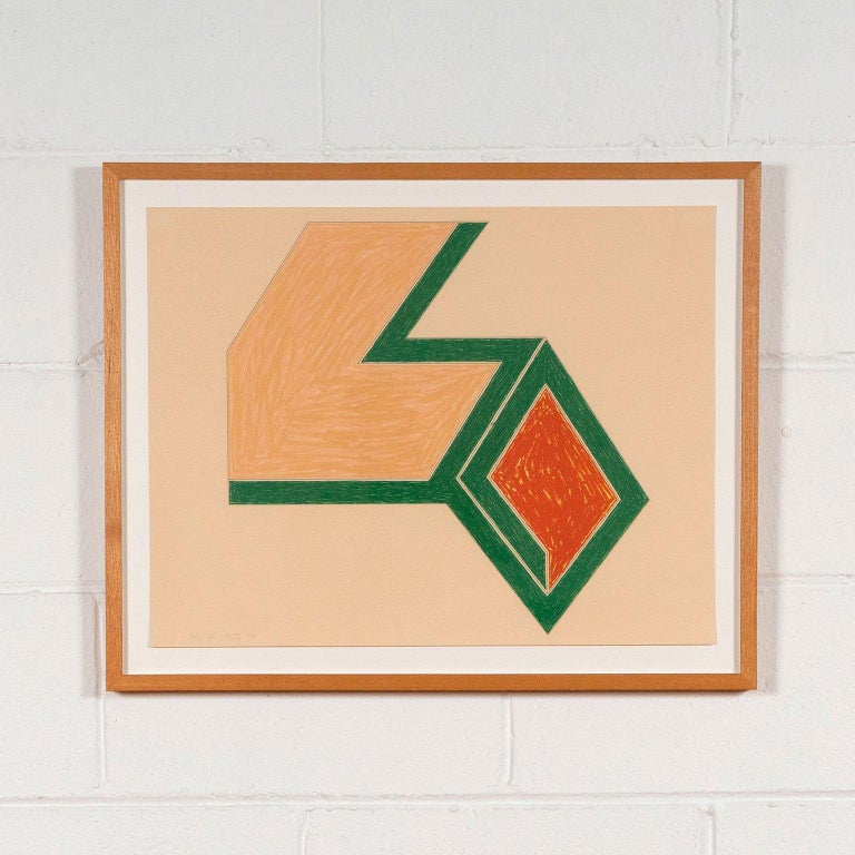 Frank Stella - Frank Stella "Eccentric Polygon" at 1stDibs