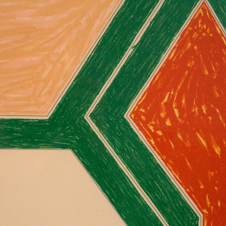 Frank Stella - Frank Stella "Eccentric Polygon" at 1stDibs