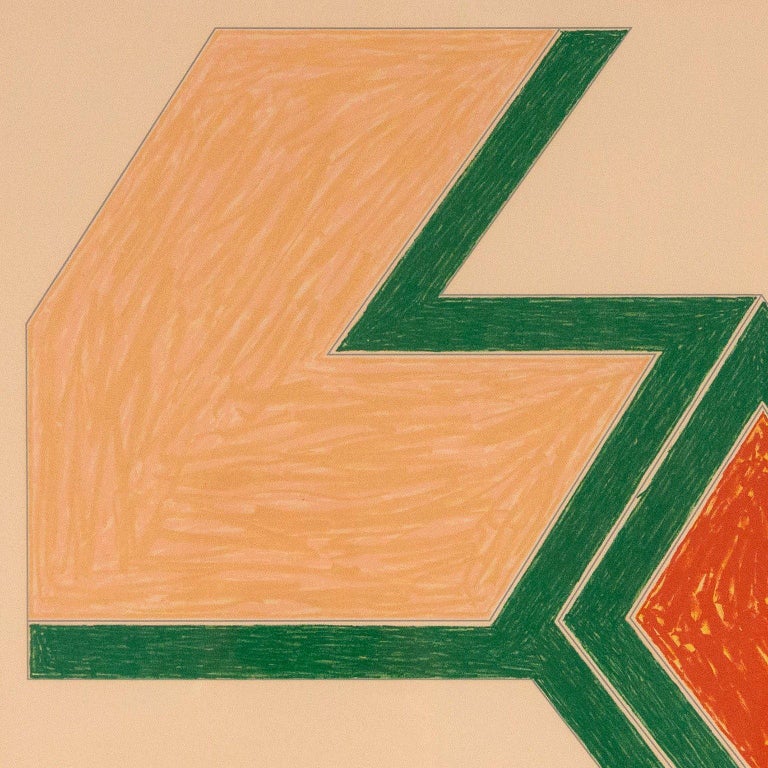 Frank Stella - Frank Stella "Eccentric Polygon" at 1stDibs