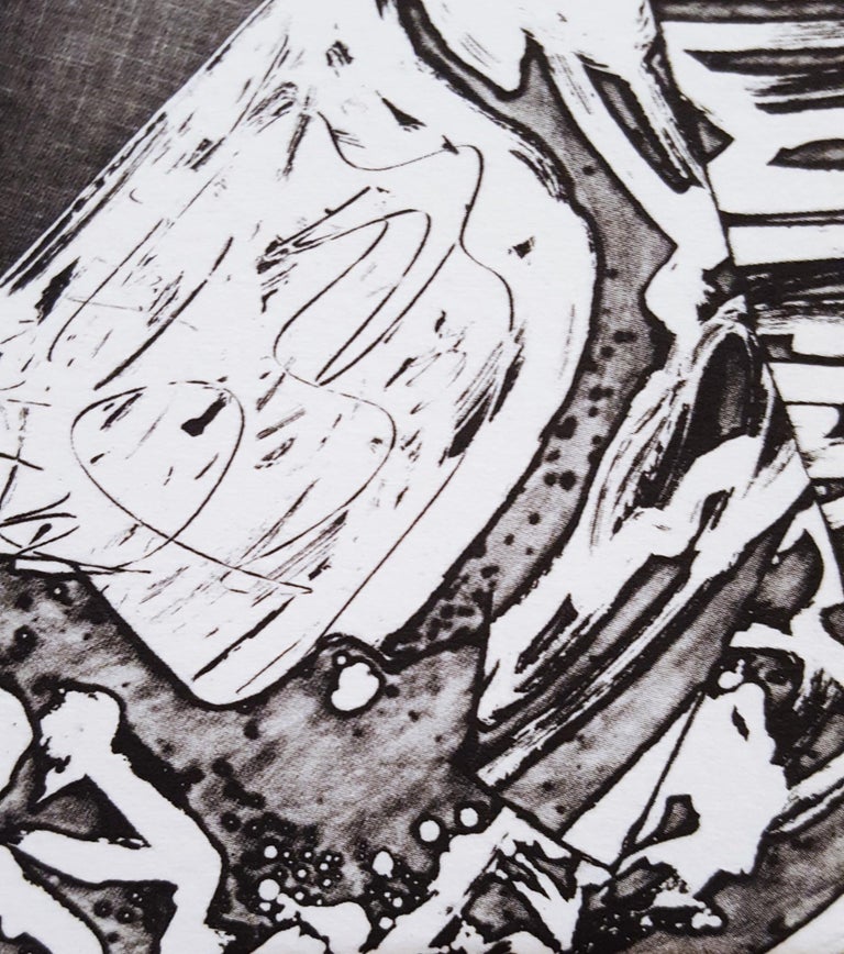 Swan Engraving III (inside Tyler Graphics Ltd. Announcement Brochure ...